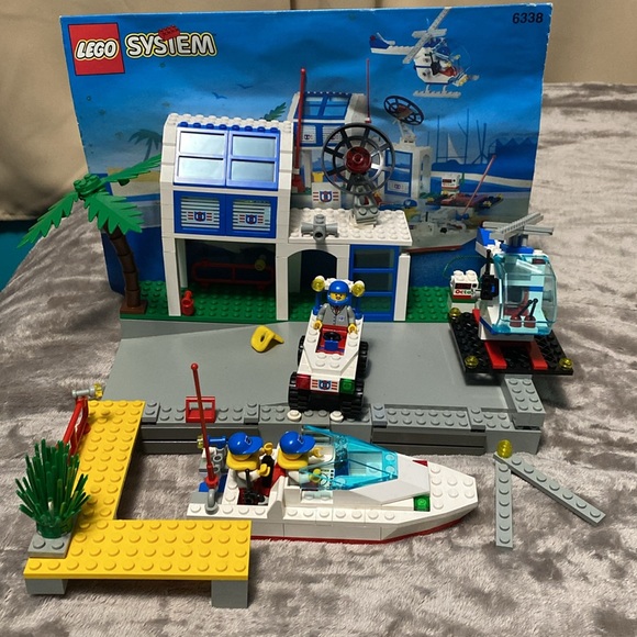 Lego | Toys | Lego Coastguard 995 Hurricane Harbour Set 6338 | Poshmark